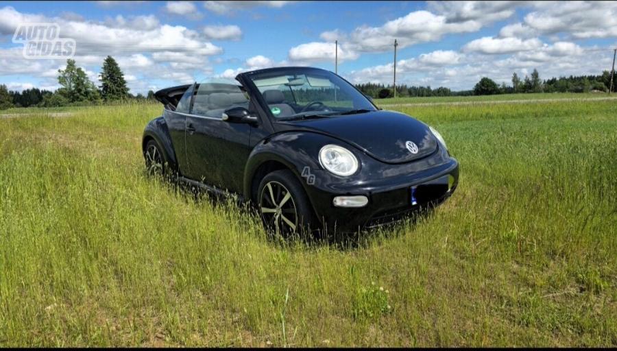 Black Volkswagen Beetle 2003 in Mazeikiai, with an engine capacity of 1.40 L and mileage of 270 thousand km for 2450 €, photo 3 on AUTOMOTO.COM.LV