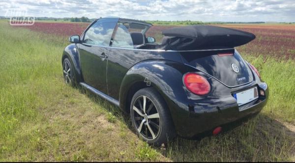 Black Volkswagen Beetle 2003 in Mazeikiai, with an engine capacity of 1.40 L and mileage of 270 thousand km for 2450 €, photo 3 on AUTOMOTO.COM.LV