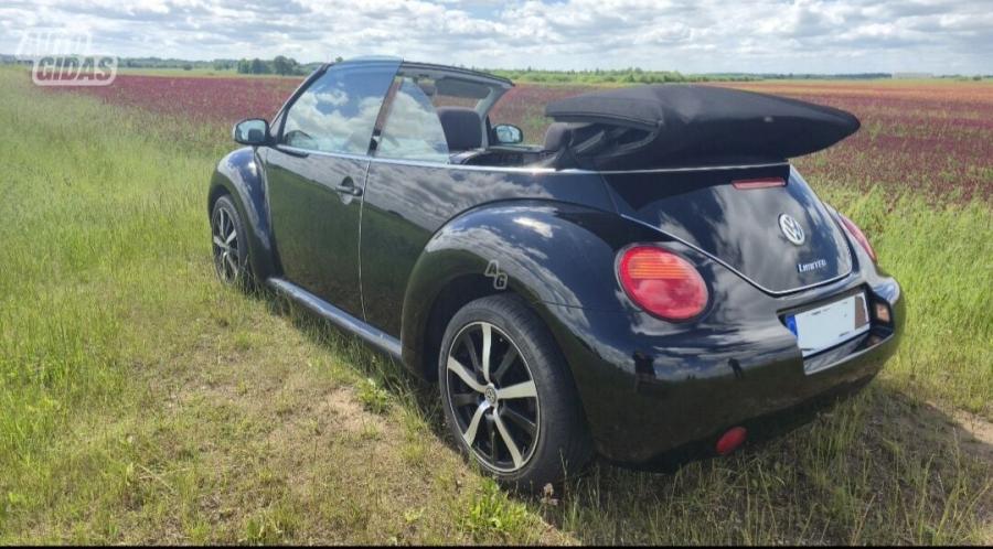 Black Volkswagen Beetle 2003 in Mazeikiai, with an engine capacity of 1.40 L and mileage of 270 thousand km for 2450 €, photo 4 on AUTOMOTO.COM.LV