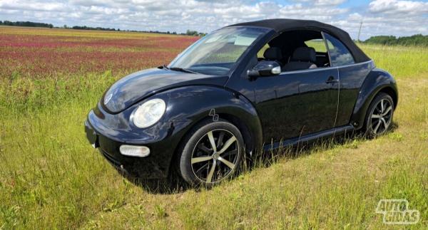 Black Volkswagen Beetle 2003 in Mazeikiai, with an engine capacity of 1.40 L and mileage of 270 thousand km for 2450 €, photo 8 on AUTOMOTO.COM.LV