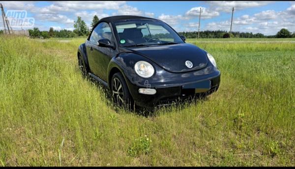 Black Volkswagen Beetle 2003 in Mazeikiai, with an engine capacity of 1.40 L and mileage of 270 thousand km for 2450 €, photo 9 on AUTOMOTO.COM.LV