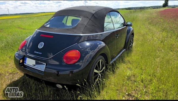 Black Volkswagen Beetle 2003 in Mazeikiai, with an engine capacity of 1.40 L and mileage of 270 thousand km for 2450 €, photo 10 on AUTOMOTO.COM.LV