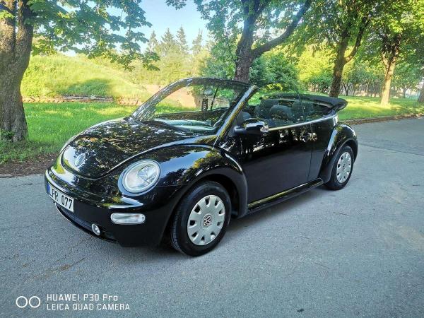 Melns Volkswagen Beetle 2003 Kauņa, ar dzinēja tilpumu 1.39 L un nobraukumu 157 tūkst. km par 2150 €, foto 1 vietnē AUTOMOTO.COM.LV