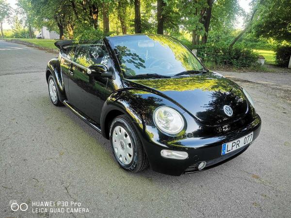 Melns Volkswagen Beetle 2003 Kauņa, ar dzinēja tilpumu 1.39 L un nobraukumu 157 tūkst. km par 2150 €, foto 6 vietnē AUTOMOTO.COM.LV