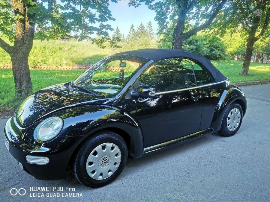 Melns Volkswagen Beetle 2003 Kauņa, ar dzinēja tilpumu 1.39 L un nobraukumu 157 tūkst. km par 2150 €, foto 8 vietnē AUTOMOTO.COM.LV