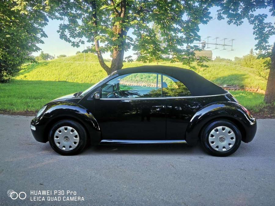 Melns Volkswagen Beetle 2003 Kauņa, ar dzinēja tilpumu 1.39 L un nobraukumu 157 tūkst. km par 2150 €, foto 9 vietnē AUTOMOTO.COM.LV