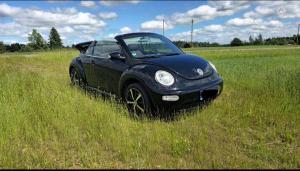 Melns Volkswagen Beetle 2003 Mažeikiai, ar dzinēja tilpumu 1.39 L un nobraukumu 270 tūkst. km par 2000 €, foto  vietnē AUTOMOTO.COM.LV