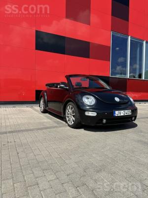 Black Volkswagen Beetle 2003 in Riga, with an engine capacity of 2.00 L and mileage of 205 thousand km for 2100 €, photo  on AUTOMOTO.COM.LV