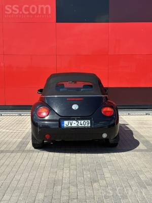 Black Volkswagen Beetle 2003 in Riga, with an engine capacity of 2.00 L and mileage of 205 thousand km for 2100 €, photo 10 on AUTOMOTO.COM.LV