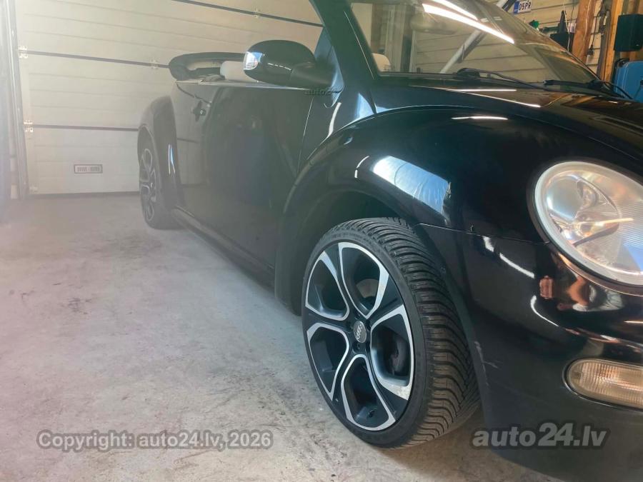 Black Volkswagen Beetle 2005 in Tallinn, with an engine capacity of 1.90 L and mileage of 243 thousand km for 2700 €, photo 3 on AUTOMOTO.COM.LV