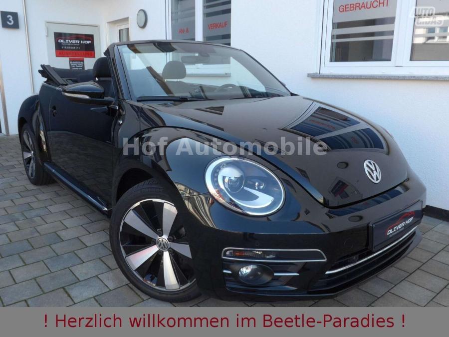 Black Volkswagen Beetle 2017 in Kaunas, with an engine capacity of 1.20 L and mileage of 48 thousand km for 24233 €, photo 1 on AUTOMOTO.COM.LV
