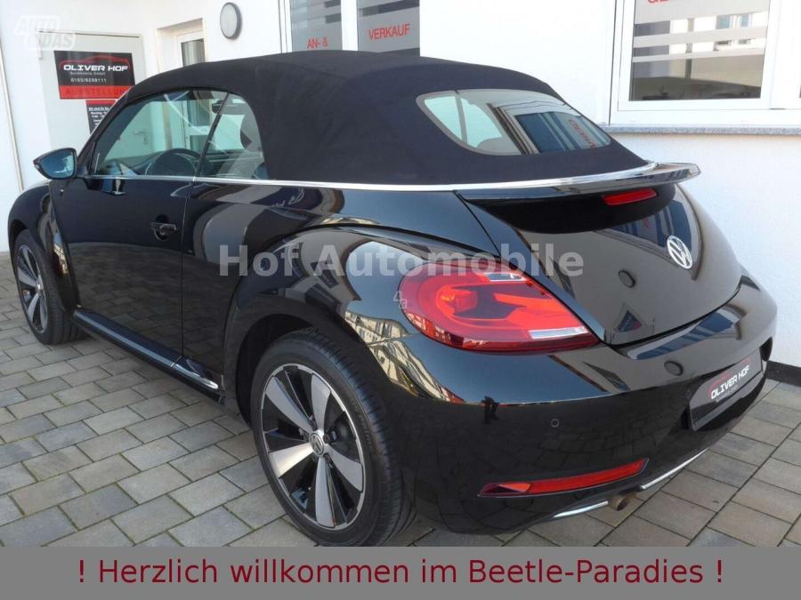 Black Volkswagen Beetle 2017 in Kaunas, with an engine capacity of 1.20 L and mileage of 48 thousand km for 24233 €, photo 4 on AUTOMOTO.COM.LV