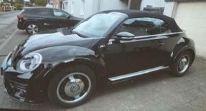 Black Volkswagen Beetle 2017 in Kaunas, with an engine capacity of 1.40 L and mileage of 20 thousand km for 32695 €, photo 2 on AUTOMOTO.COM.LV