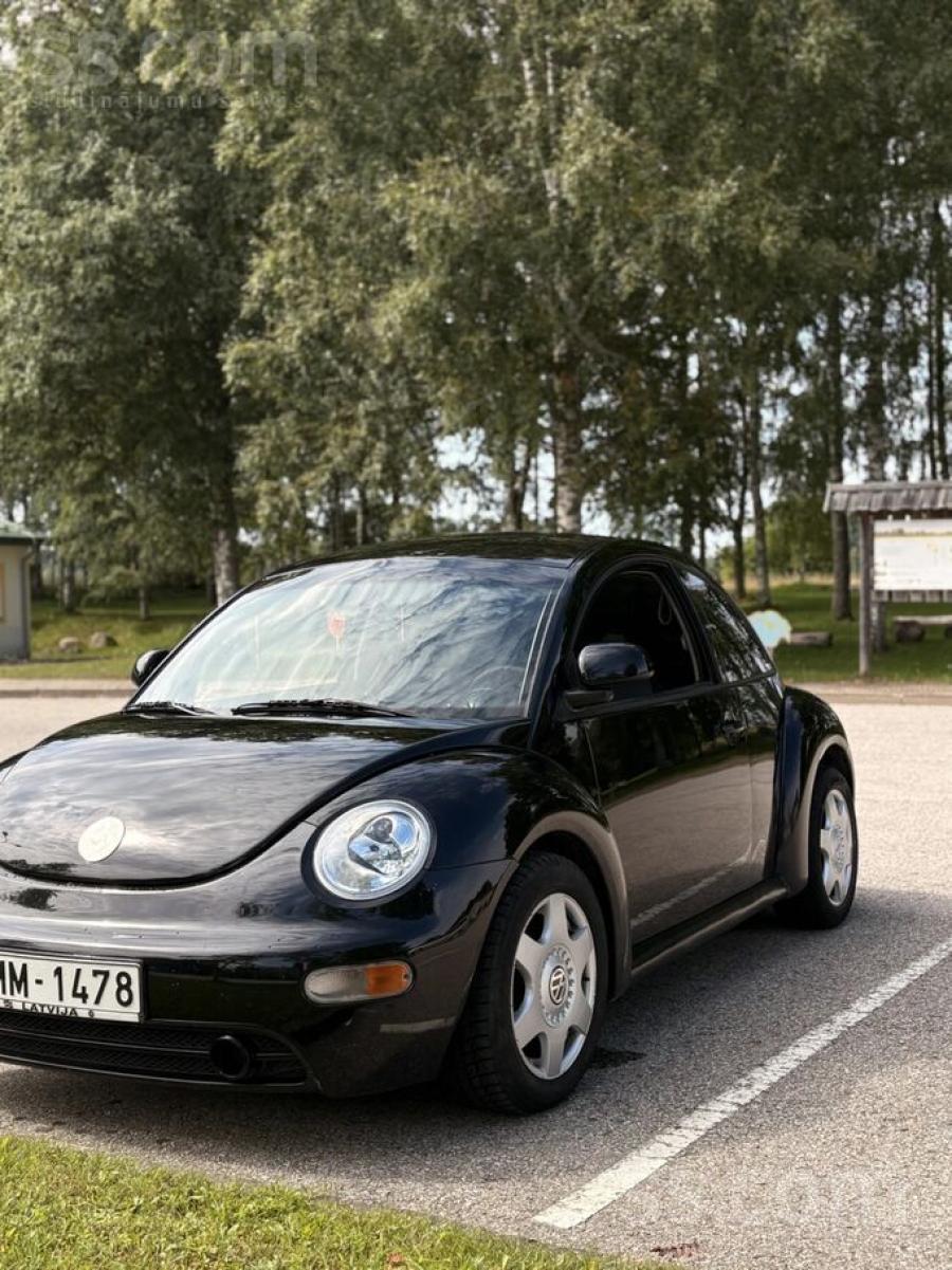 Black Volkswagen Beetle 1998 in Cesis, with an engine capacity of 2.00 L and mileage of 311 thousand km for 2100 €, photo 3 on AUTOMOTO.COM.LV