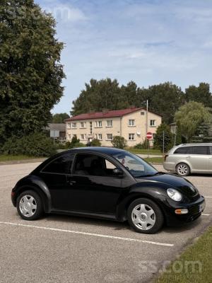 Black Volkswagen Beetle 1998 in Cesis, with an engine capacity of 2.00 L and mileage of 311 thousand km for 2100 €, photo 5 on AUTOMOTO.COM.LV