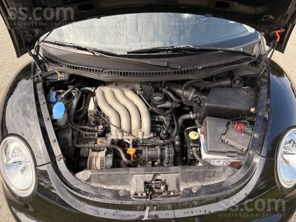 Black Volkswagen Beetle 1998 in Cesis, with an engine capacity of 2.00 L and mileage of 311 thousand km for 2100 €, photo 10 on AUTOMOTO.COM.LV