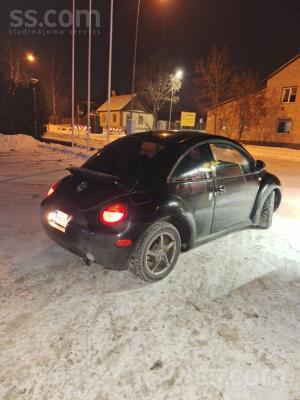 Black Volkswagen Beetle 2000 in Daugavpils, with an engine capacity of 2.00 L and mileage of 172 thousand km for 1950 €, photo  on AUTOMOTO.COM.LV