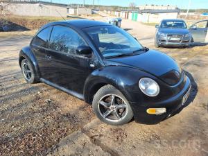 Black Volkswagen Beetle 2000 in Daugavpils, with an engine capacity of 2.00 L and mileage of 172 thousand km for 1900 €, photo 3 on AUTOMOTO.COM.LV