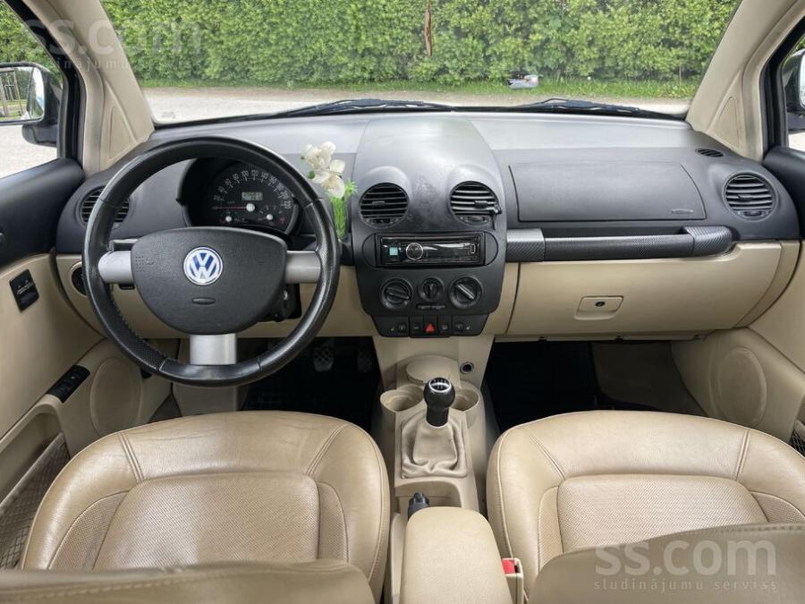 Melns Volkswagen Beetle 2000 Rīga, ar dzinēja tilpumu 2.00 L un nobraukumu 257 tūkst. km par 2200 €, foto 6 vietnē AUTOMOTO.COM.LV