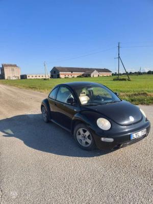 Black Volkswagen Beetle 2000 in Taurage, with an engine capacity of 1.98 L and mileage of 247 thousand km for 950 €, photo 4 on AUTOMOTO.COM.LV