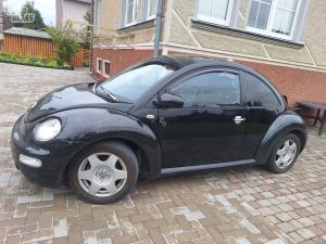 Black Volkswagen Beetle 2002 in Klaipeda, with an engine capacity of 1.80 L and mileage of 180 thousand km for 2500 €, photo 8 on AUTOMOTO.COM.LV