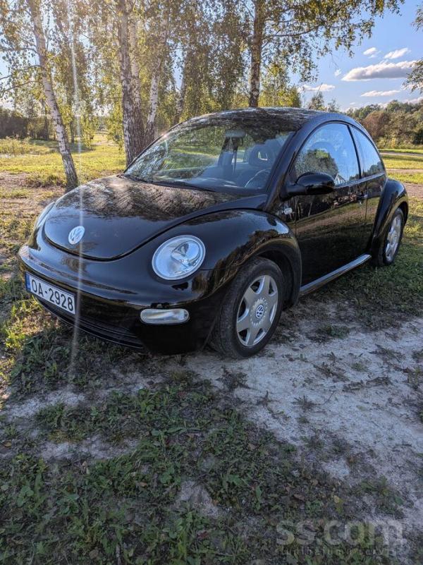 Black Volkswagen Beetle 2002 in Tukums, with an engine capacity of 1.90 L and mileage of 238 thousand km for 1250 €, photo 2 on AUTOMOTO.COM.LV