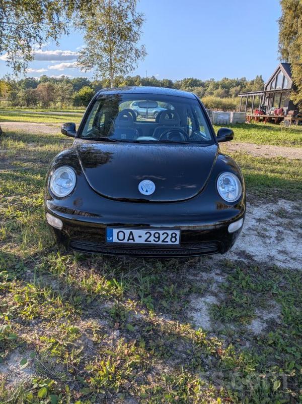 Black Volkswagen Beetle 2002 in Tukums, with an engine capacity of 1.90 L and mileage of 238 thousand km for 1250 €, photo 7 on AUTOMOTO.COM.LV