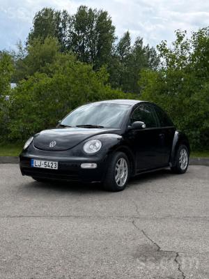 Melns Volkswagen Beetle 2003 Rīga, ar dzinēja tilpumu 1.90 L un nobraukumu 275 tūkst. km par 3200 €, foto  vietnē AUTOMOTO.COM.LV