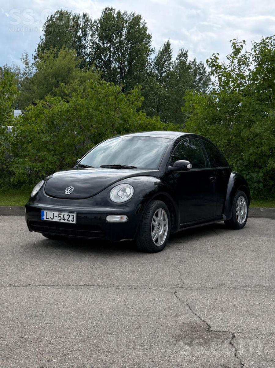 Melns Volkswagen Beetle 2003 Rīga, ar dzinēja tilpumu 1.90 L un nobraukumu 275 tūkst. km par 3200 €, foto 1 vietnē AUTOMOTO.COM.LV