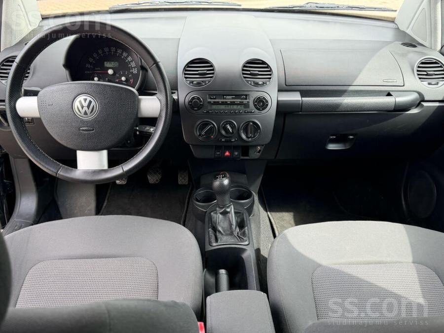 Melns Volkswagen Beetle 2003 Rīga, ar dzinēja tilpumu 1.90 L un nobraukumu 275 tūkst. km par 3200 €, foto 8 vietnē AUTOMOTO.COM.LV