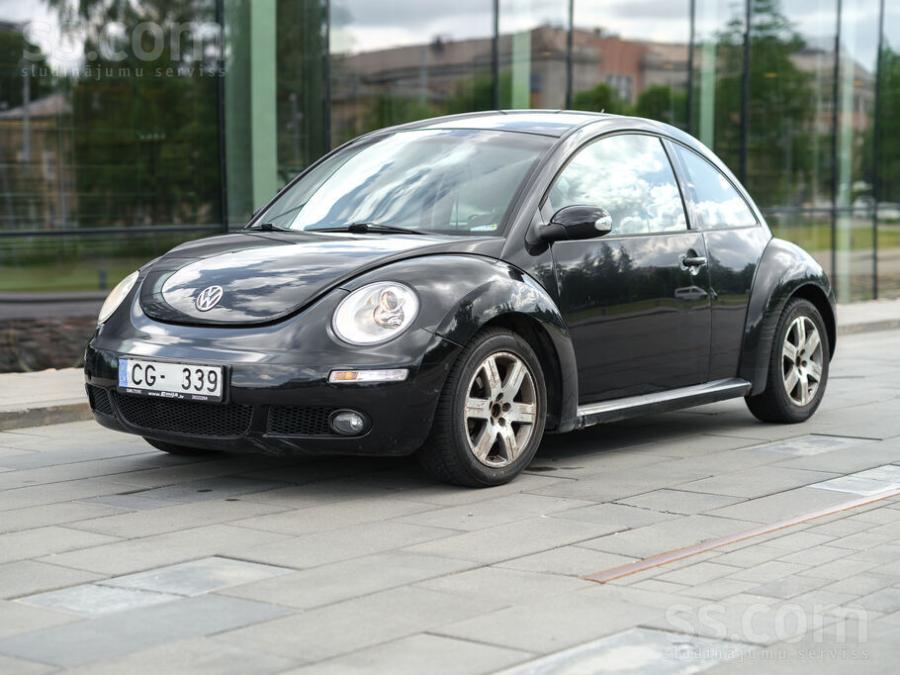 Melns Volkswagen Beetle 2007 Rīga, ar dzinēja tilpumu 1.60 L un nobraukumu 140 tūkst. km par 1000 €, foto 14 vietnē AUTOMOTO.COM.LV