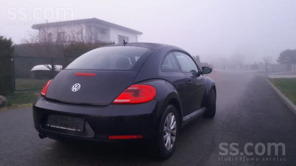 Melns Volkswagen Beetle 2012 Rīga, ar dzinēja tilpumu 1.20 L un nobraukumu 224 tūkst. km par 3800 €, foto 1 vietnē AUTOMOTO.COM.LV