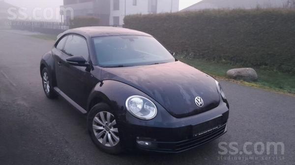 Melns Volkswagen Beetle 2012 Rīga, ar dzinēja tilpumu 1.20 L un nobraukumu 224 tūkst. km par 3800 €, foto 2 vietnē AUTOMOTO.COM.LV