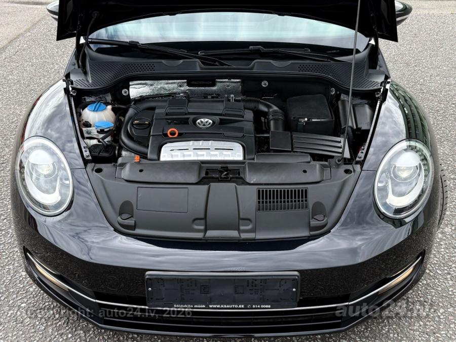 Black Volkswagen Beetle 2012 in Tartu, with an engine capacity of 1.40 L and mileage of 308 thousand km for 6699 €, photo 6 on AUTOMOTO.COM.LV