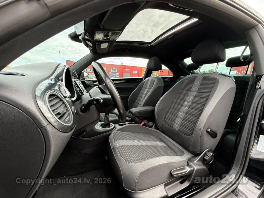 Black Volkswagen Beetle 2012 in Tartu, with an engine capacity of 1.40 L and mileage of 308 thousand km for 6699 €, photo 16 on AUTOMOTO.COM.LV