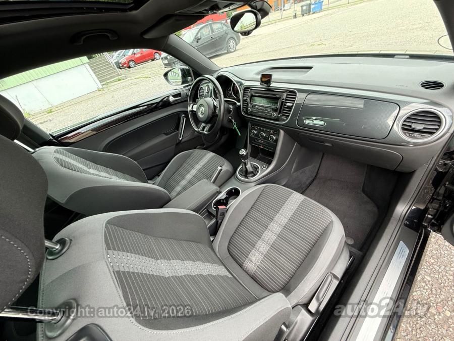 Black Volkswagen Beetle 2012 in Tartu, with an engine capacity of 1.40 L and mileage of 308 thousand km for 6699 €, photo 17 on AUTOMOTO.COM.LV
