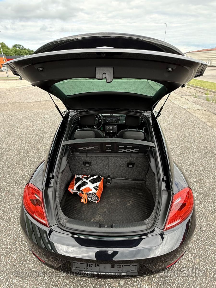 Black Volkswagen Beetle 2012 in Tartu, with an engine capacity of 1.40 L and mileage of 308 thousand km for 6699 €, photo 23 on AUTOMOTO.COM.LV