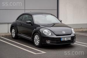 Black Volkswagen Beetle 2013 in Riga, with an engine capacity of 1.20 L and mileage of 0 thousand km for 6550 €, photo 3 on AUTOMOTO.COM.LV