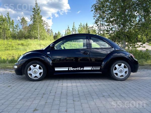 Black Volkswagen Beetle 1999 in Talsi, with an engine capacity of 2.00 L and mileage of 315 thousand km for 1400 €, photo 4 on AUTOMOTO.COM.LV
