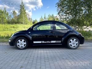 Black Volkswagen Beetle 1999 in Talsi, with an engine capacity of 2.00 L and mileage of 315 thousand km for 1400 €, photo 5 on AUTOMOTO.COM.LV