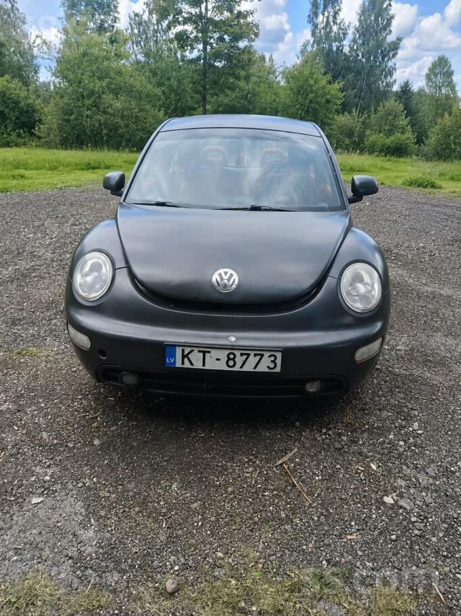 Melns Volkswagen Beetle 1999 Daugavpils, ar dzinēja tilpumu 1.90 L un nobraukumu 337 tūkst. km par 450 €, foto 1 vietnē AUTOMOTO.COM.LV