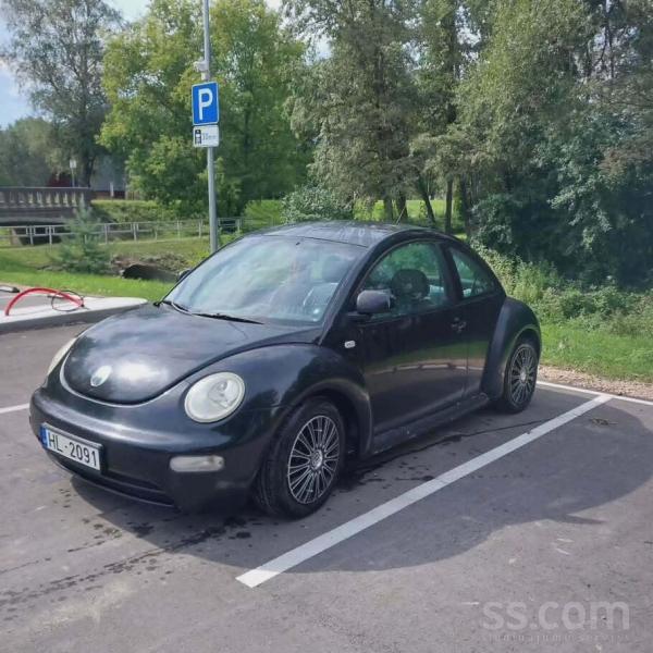 Melns Volkswagen Beetle 2000 Bauska, ar dzinēja tilpumu 2.00 L un nobraukumu 235 tūkst. km par 850 €, foto 3 vietnē AUTOMOTO.COM.LV