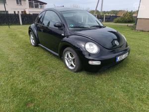 Black Volkswagen Beetle 2001 in Ignalina, with an engine capacity of 2.00 L and mileage of 265 thousand km for 950 €, photo 3 on AUTOMOTO.COM.LV