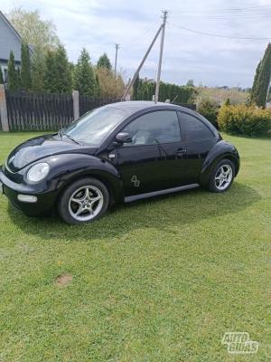 Black Volkswagen Beetle 2001 in Ignalina, with an engine capacity of 2.00 L and mileage of 265 thousand km for 950 €, photo 4 on AUTOMOTO.COM.LV