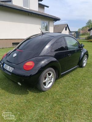 Black Volkswagen Beetle 2001 in Ignalina, with an engine capacity of 2.00 L and mileage of 265 thousand km for 950 €, photo 12 on AUTOMOTO.COM.LV