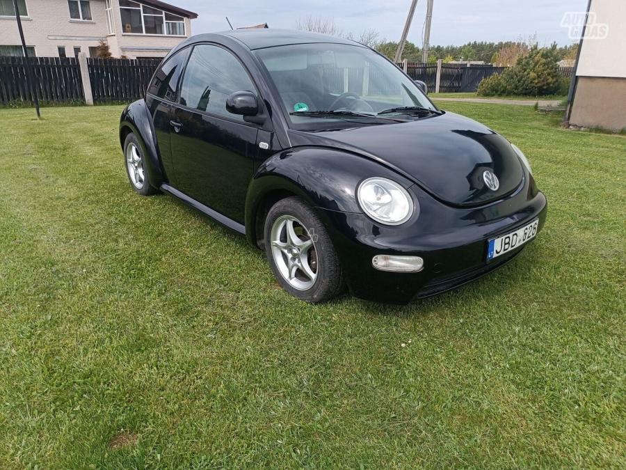 Melns Volkswagen Beetle 2001 Ignalina, ar dzinēja tilpumu 2.00 L un nobraukumu 265 tūkst. km par 950 €, foto 3 vietnē AUTOMOTO.COM.LV