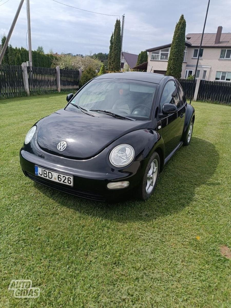 Melns Volkswagen Beetle 2001 Ignalina, ar dzinēja tilpumu 2.00 L un nobraukumu 265 tūkst. km par 950 €, foto 5 vietnē AUTOMOTO.COM.LV