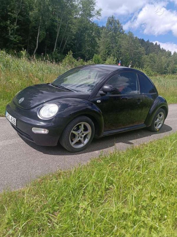 Melns Volkswagen Beetle 2001 Ignalina, ar dzinēja tilpumu 2.00 L un nobraukumu 264 tūkst. km par 850 €, foto 1 vietnē AUTOMOTO.COM.LV