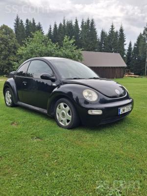 Black Volkswagen Beetle 2001 in Liepaja, with an engine capacity of 1.90 L and mileage of 320 thousand km for 1500 €, photo 1 on AUTOMOTO.COM.LV