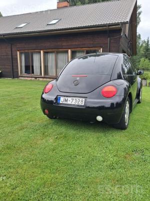 Black Volkswagen Beetle 2001 in Liepaja, with an engine capacity of 1.90 L and mileage of 320 thousand km for 1500 €, photo 5 on AUTOMOTO.COM.LV